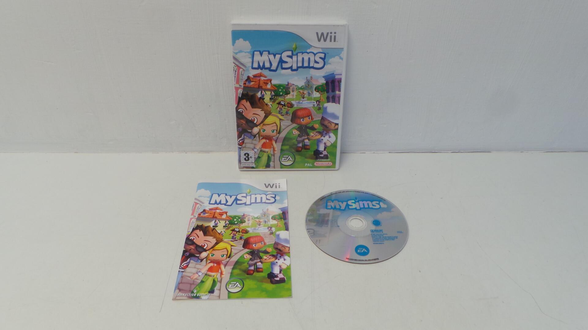 My Sims Nintendo Wii game