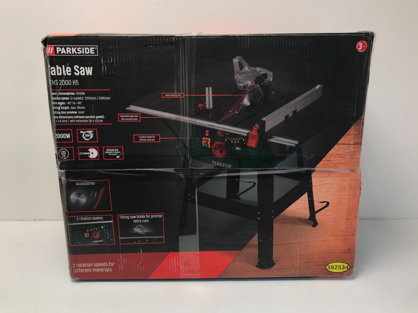 Parkside PTKS 2000 H5 Table Saw