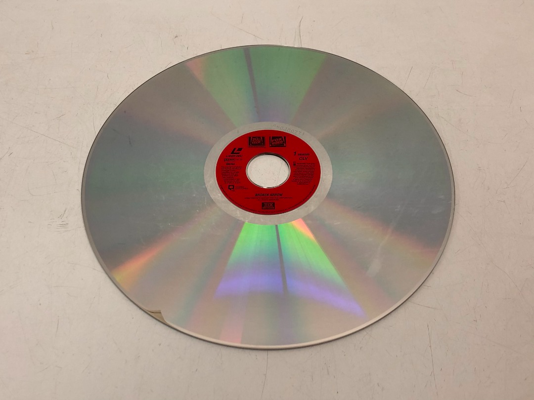 Broken Arrow Widescreen Edition Laser Disc