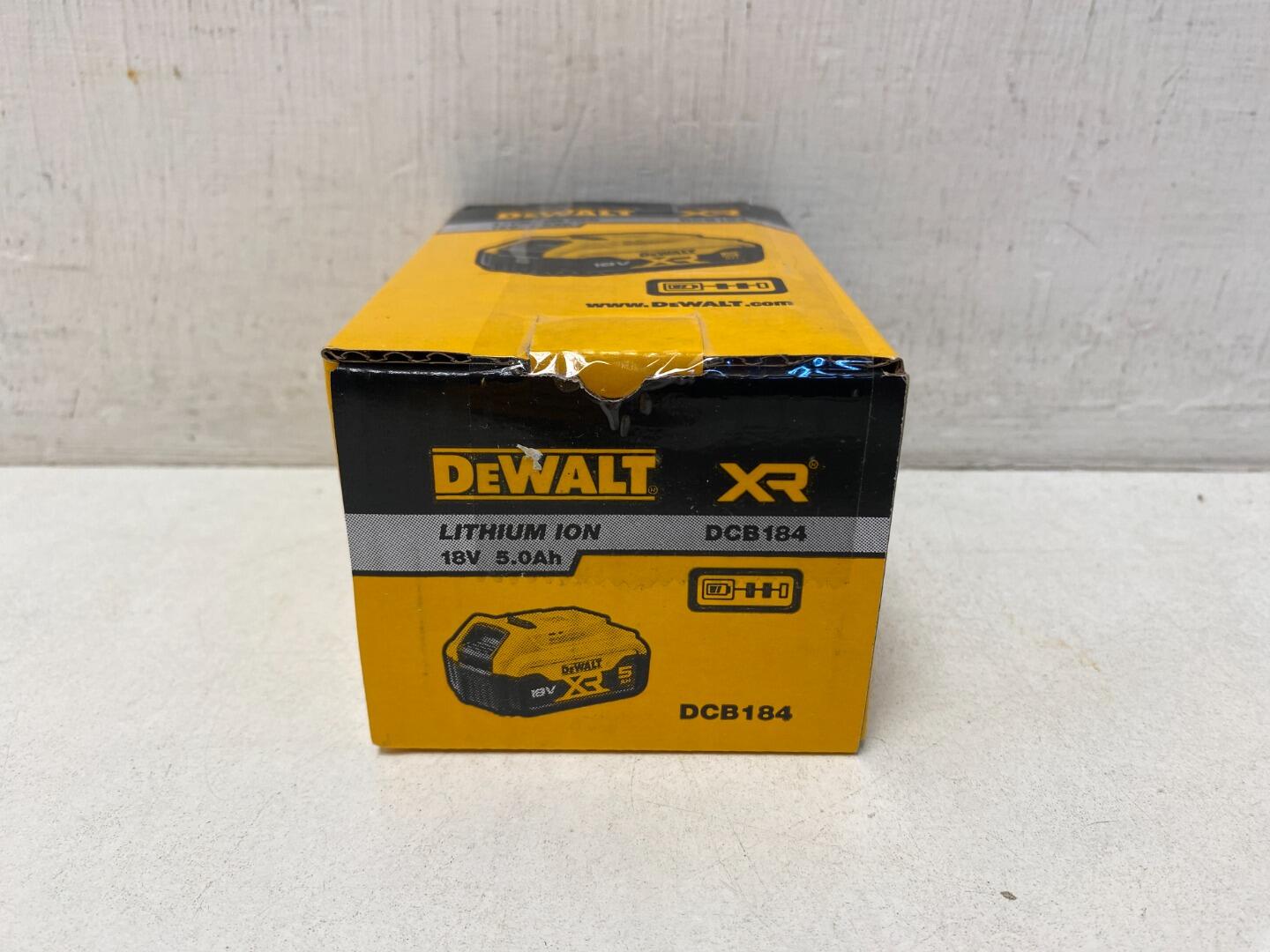 DeWalt DCB184 18V XR Lithium Ion Battery