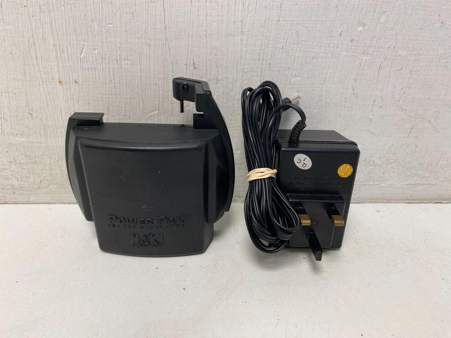 Atari Lynx Power Pak with Atari Power Supply - Untested