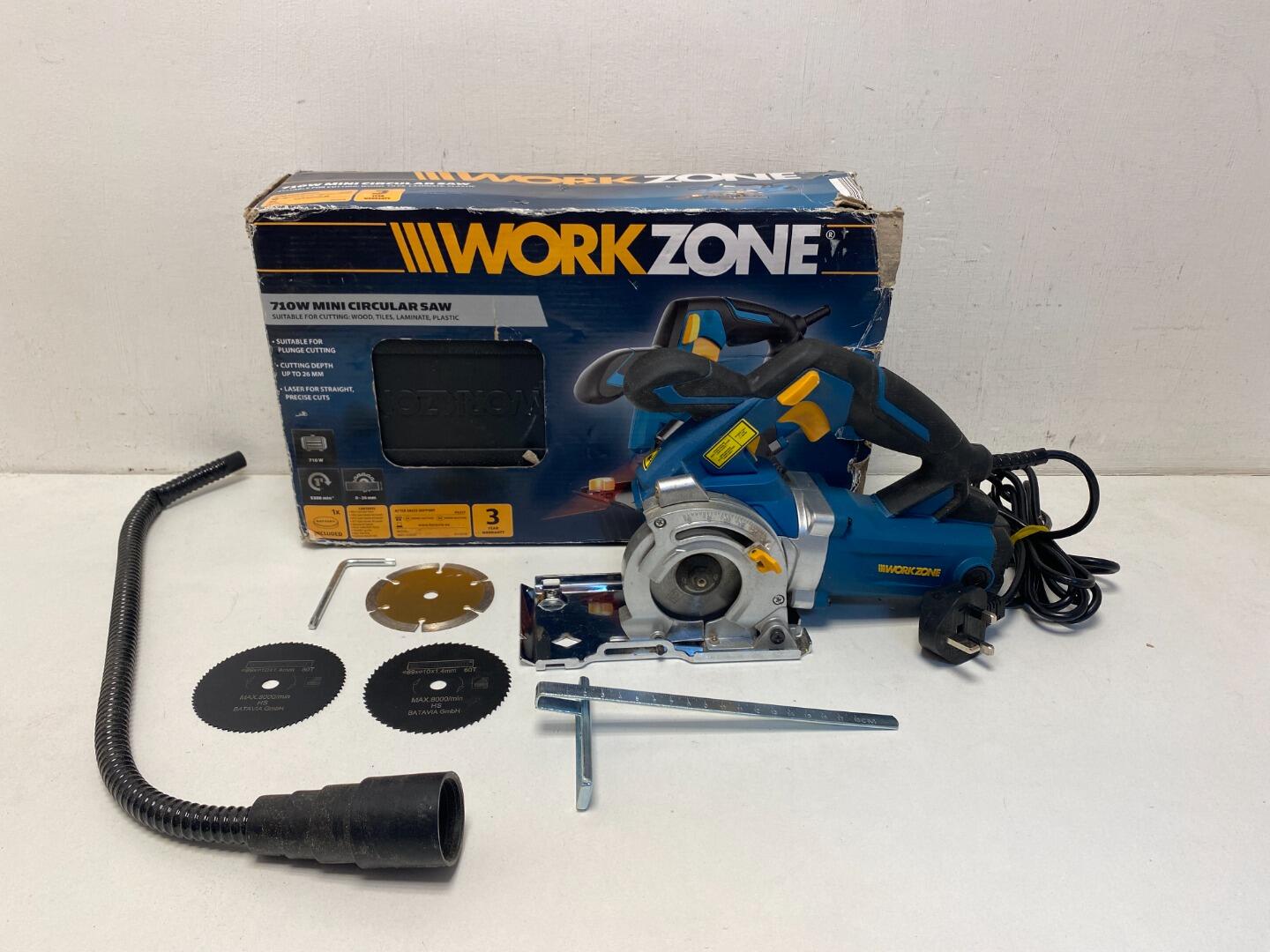 Workzone 710W Mini Circular Saw
