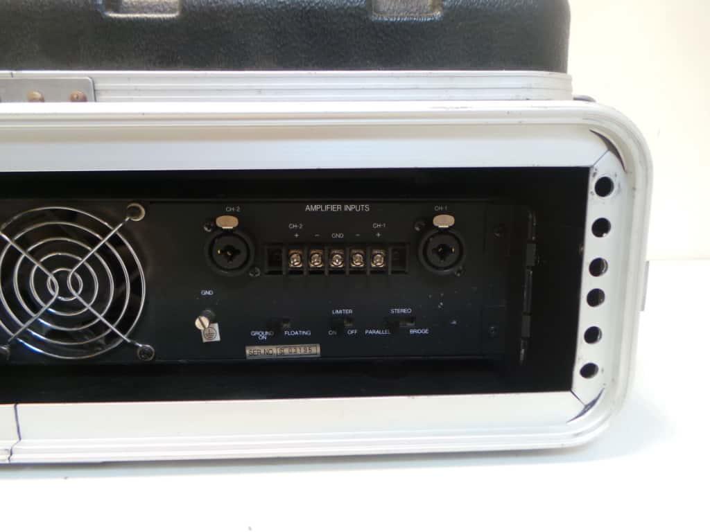 Phonic Mar 4 Power Amplifier in Flight Case