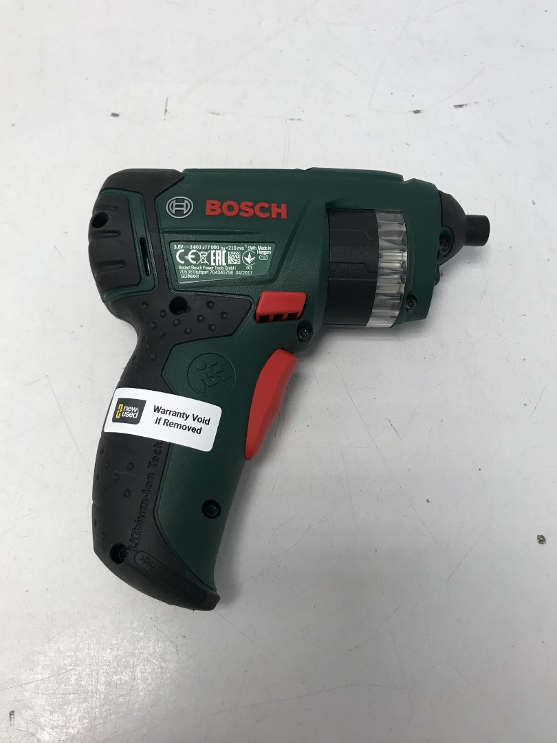 Bosch PSR Select Cordless Electric Screwdriver (read description)