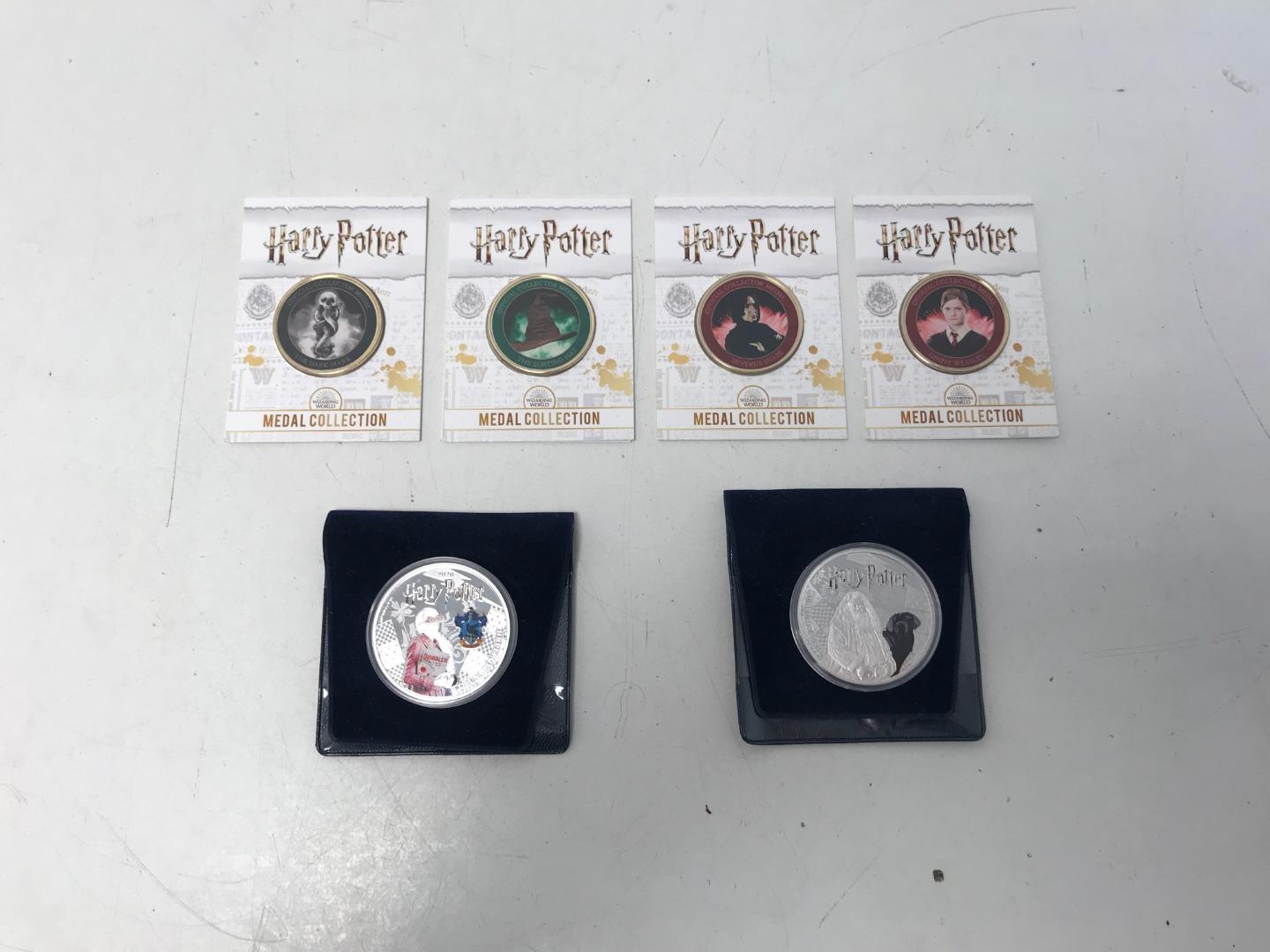 Harry Potter Coin Set x6
