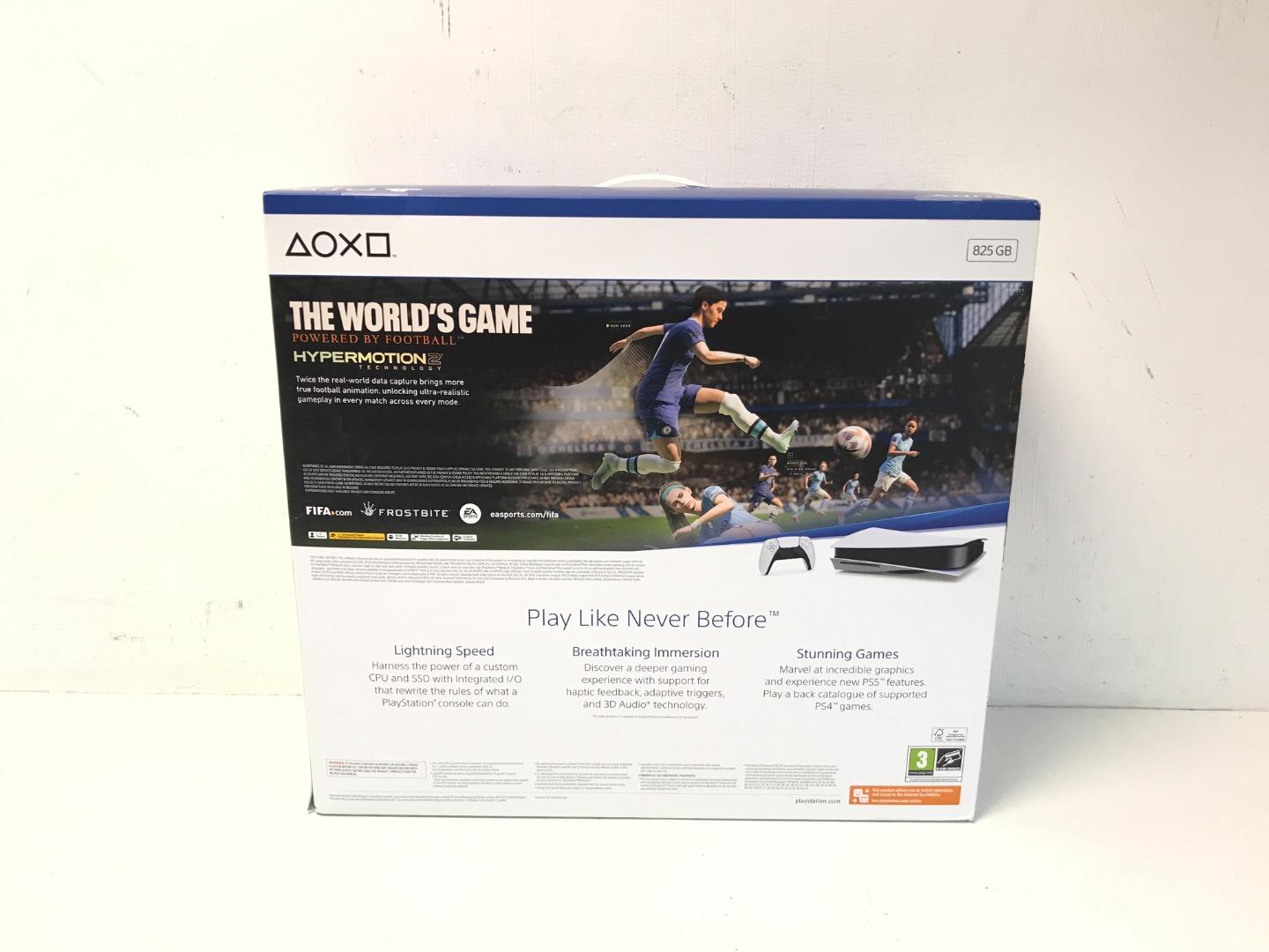 Sony PS5 Disc Console with FIFA 23