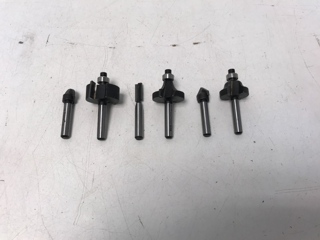 Trend 12 Piece Router Cutter Starter Set