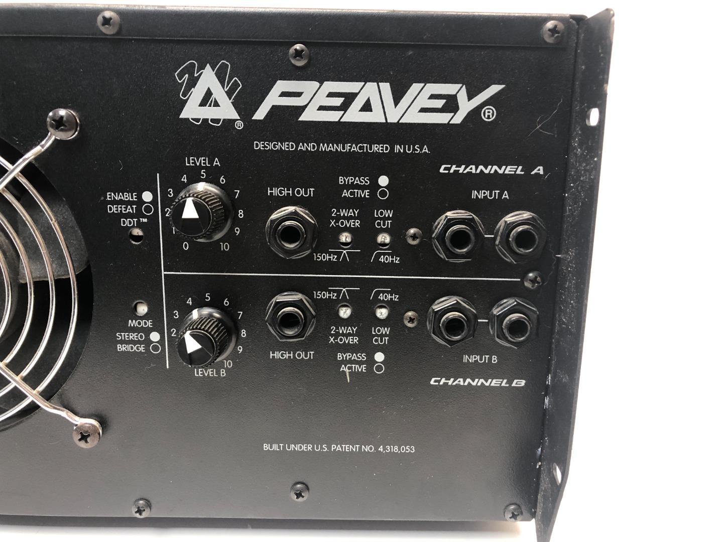 Peavey PV-2000 Professional Stereo Power Amplifier - Collection Only