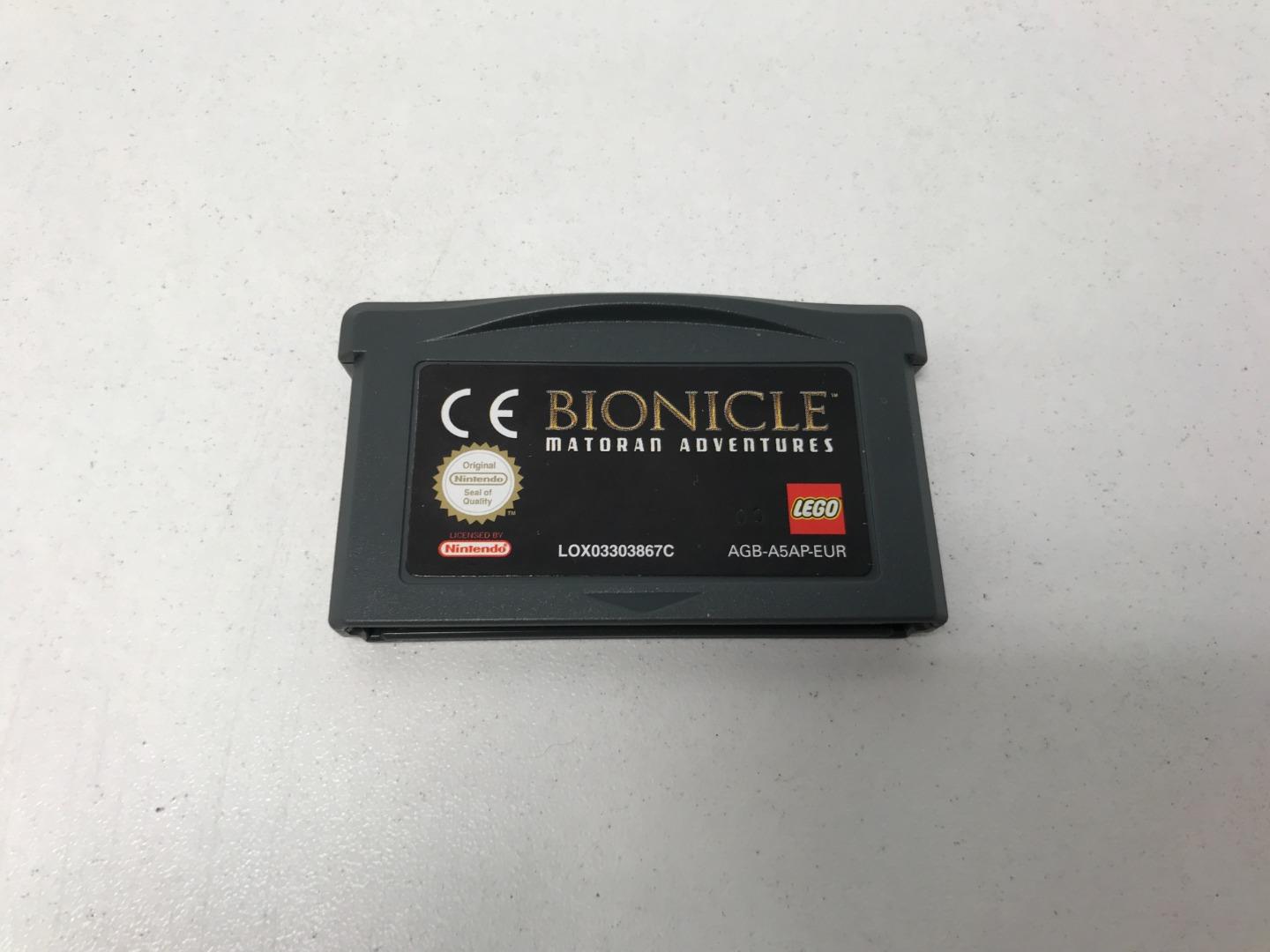 Lego Bionicle Bugs Matoran Adventures Nintendo GBA Game