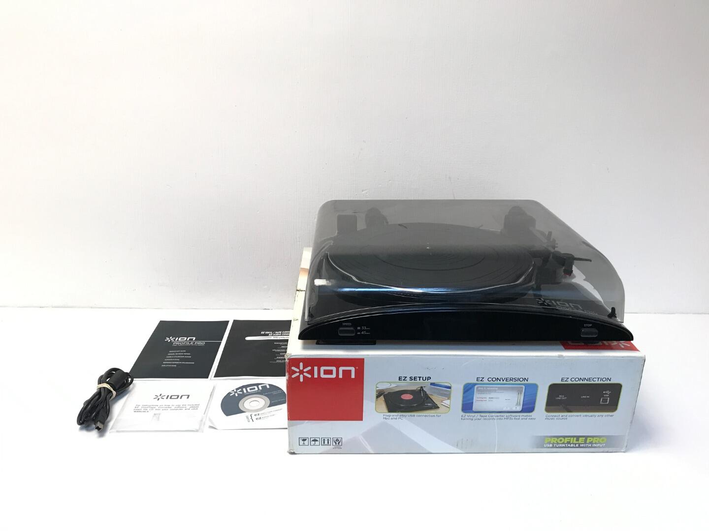 Ion Profile Pro USB Turntable With Input