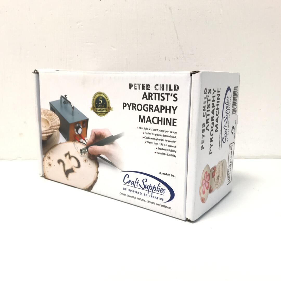 Peter Child Artists Pyrography Machine