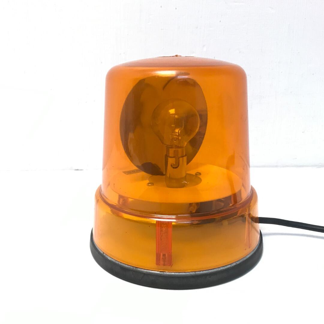 Moflash Rotoflash K-77 Rotating Amber Magnetic Beacon