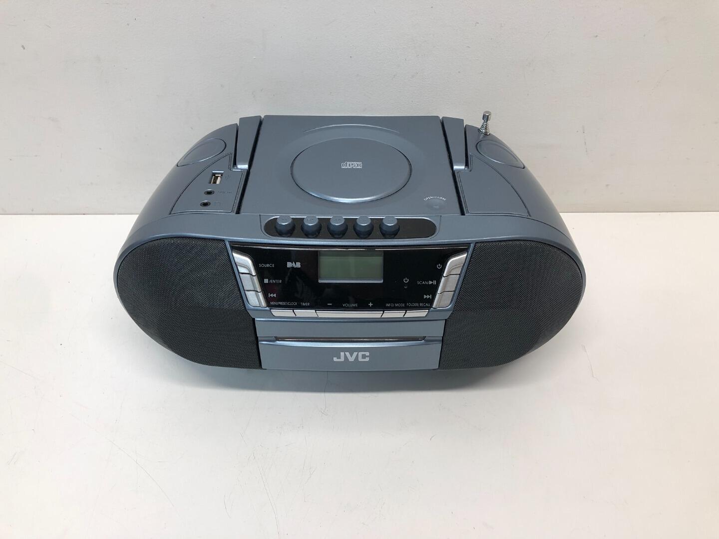 JVC RC-D327B Portable DAB Boombox