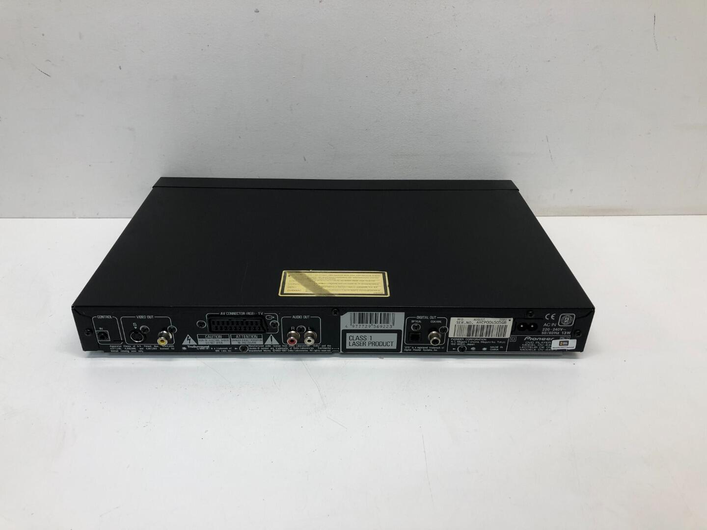 Pioneer DV-4744 DVD Player (no remote)