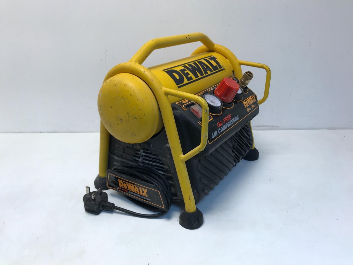 DeWalt Oil Free 6L 8 Bar Air Compressor