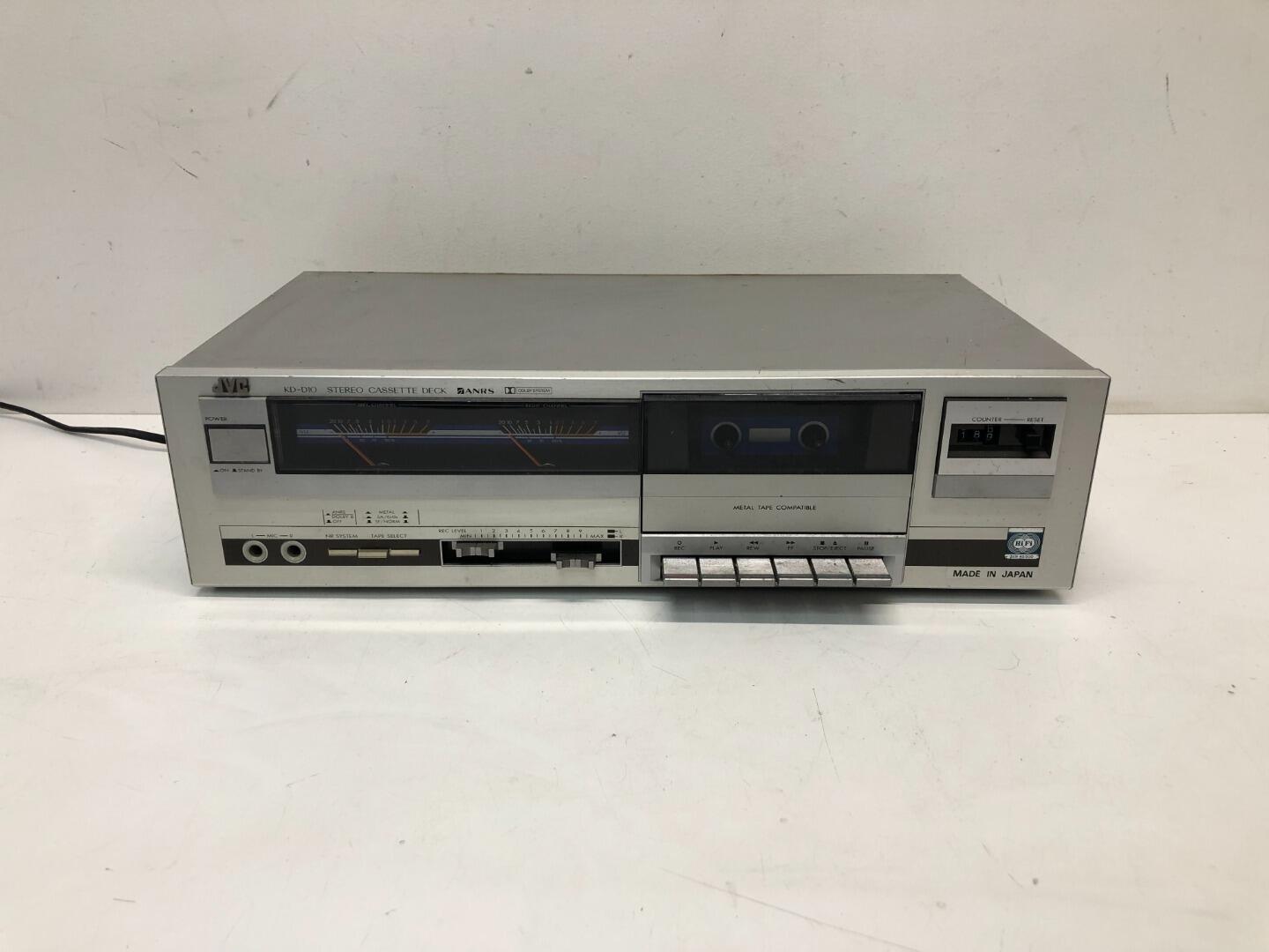 JVC KD-D10 Stereo Cassette Deck