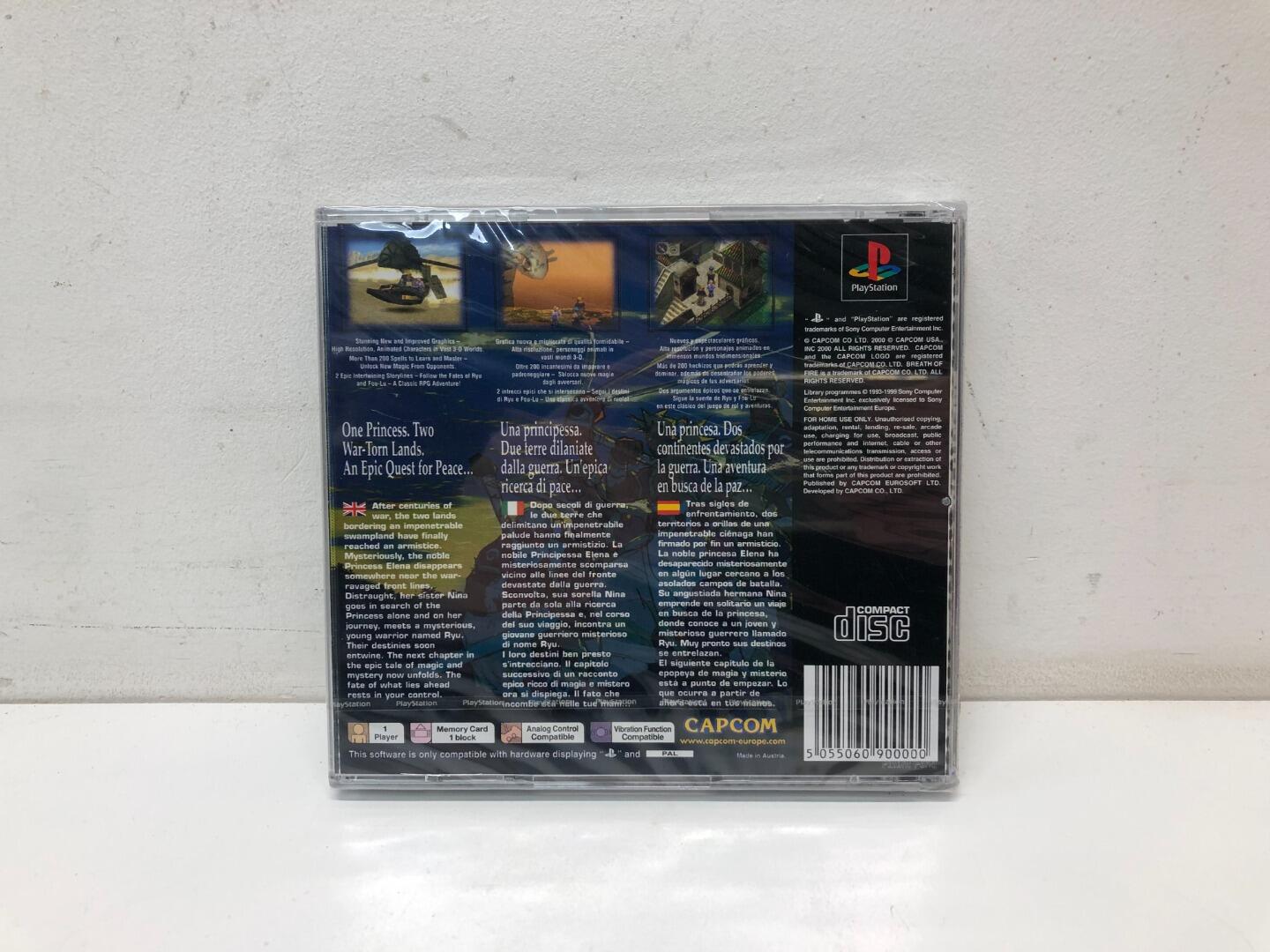 Breath of Fire IV PS1 Game