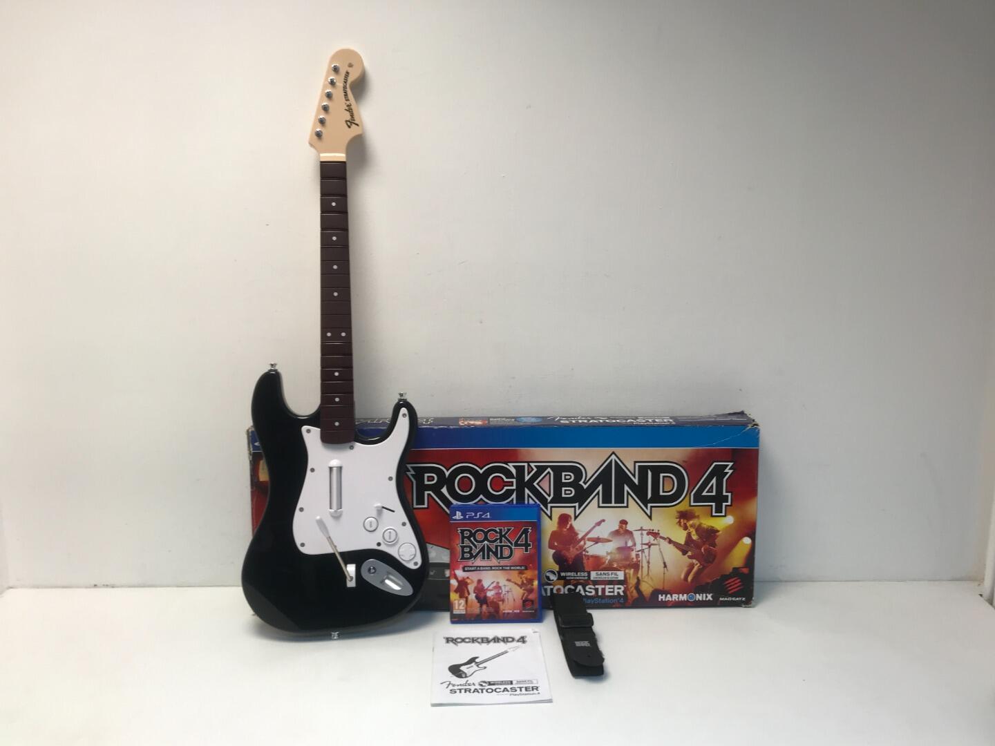 Rock Band 4 and Guitar PS4 Game