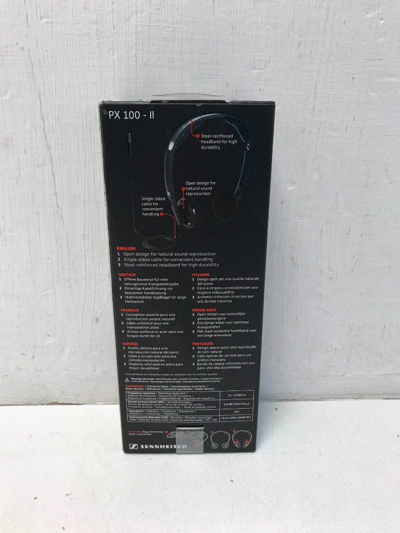 Sennheiser PX 100-II On-Ear Headphones