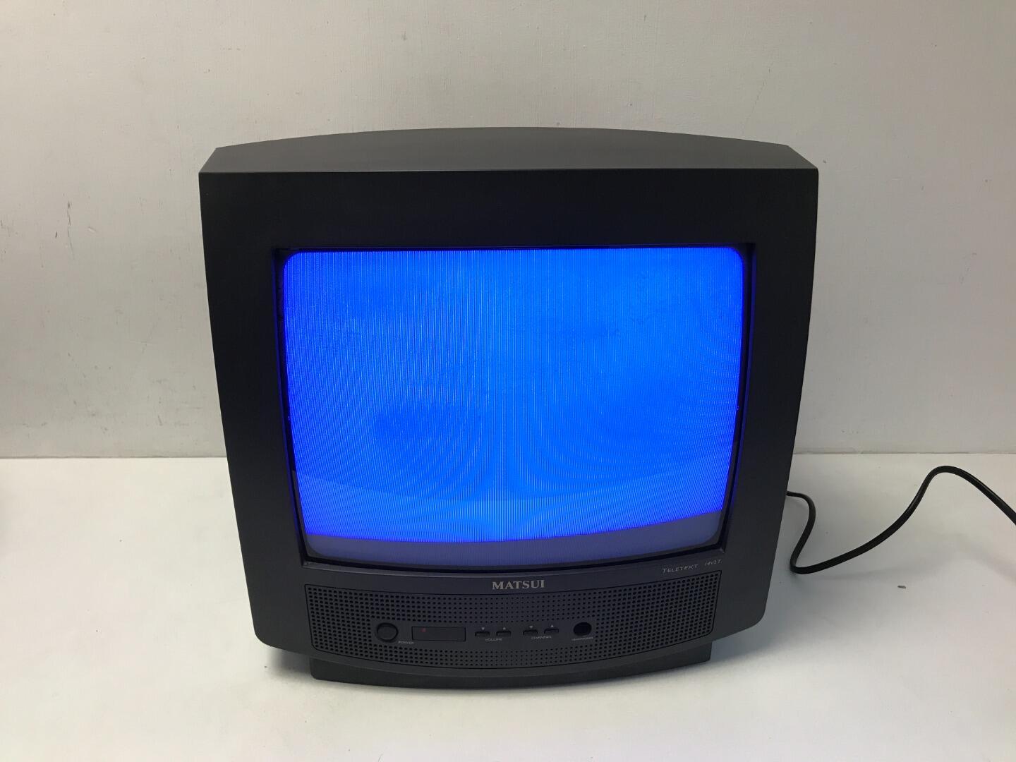 Matsui 14V2T Analogue 14'' CRT Portable TV (no remote)