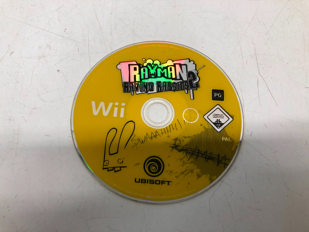 Rayman Raving Rabbids 2 Nintendo Wii Game