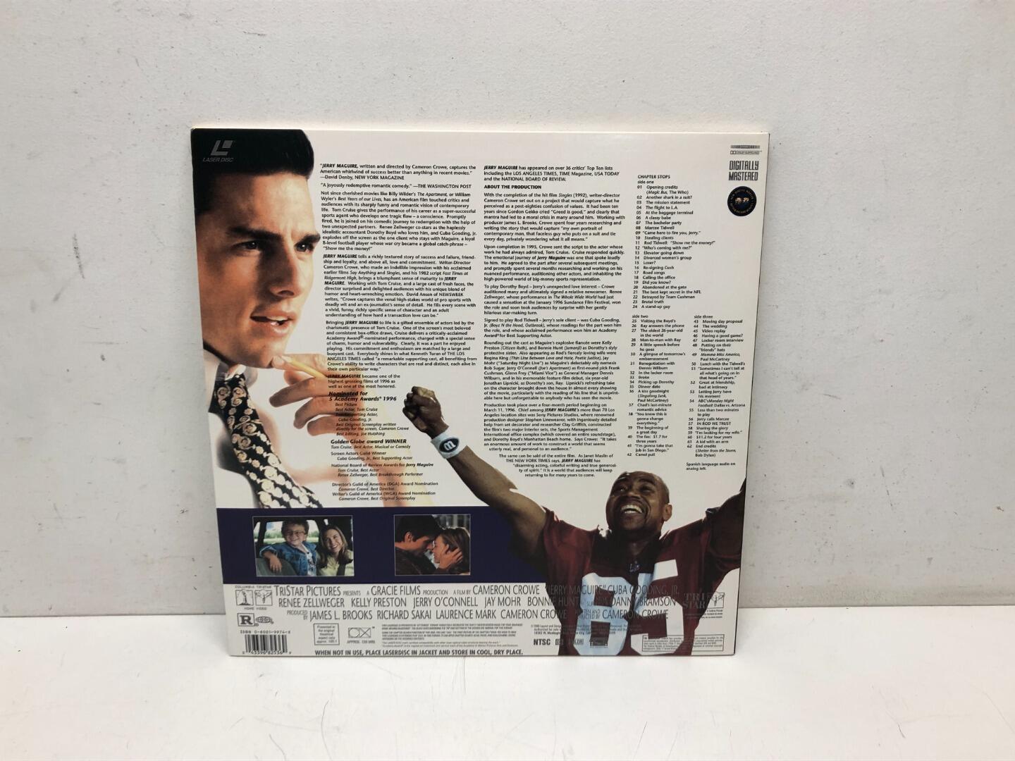 Jerry Maguire Deluxe Widescreen Presentation Edition Laser Disc Ntsc