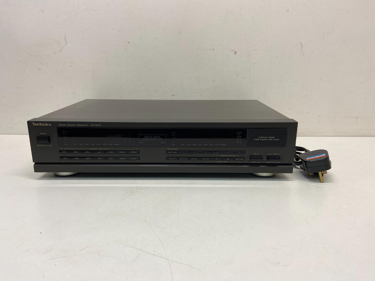 Technics SH-GE70 Stereo Graphic Equalizer