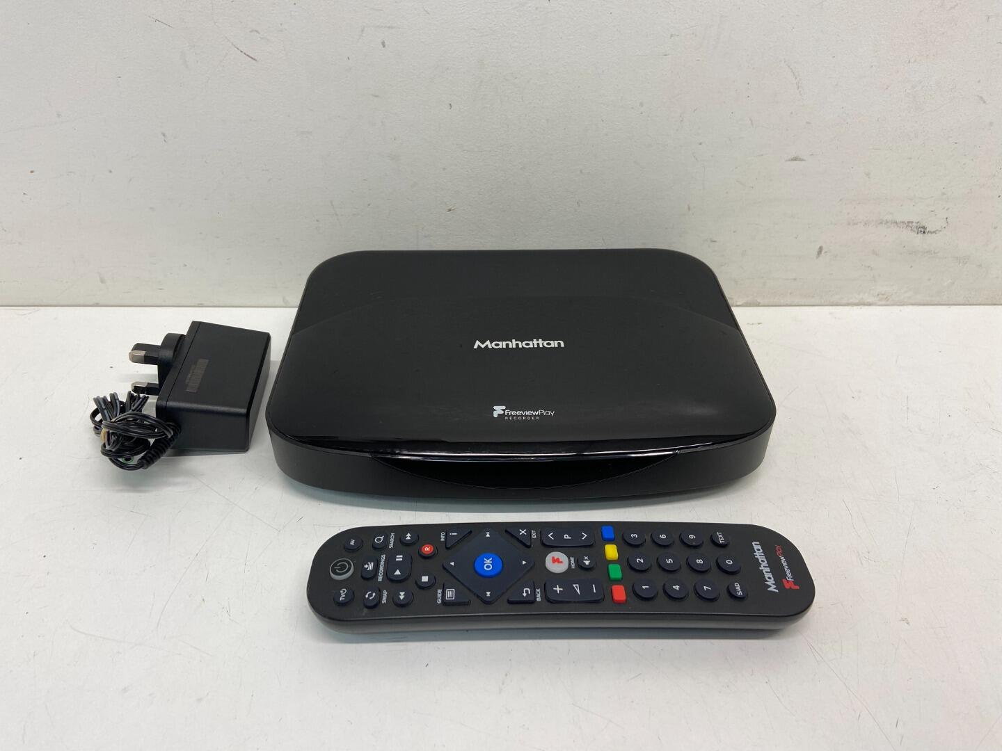 Manhattan T3-R Freeview Ultra HD Smart TV Recorder