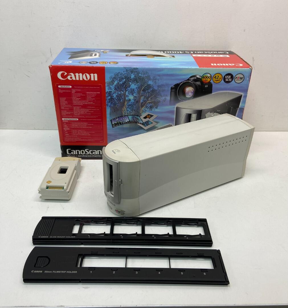 Canon CanoScan FS4000US APS Film Scanner with IX240 Film Cartridge Holder