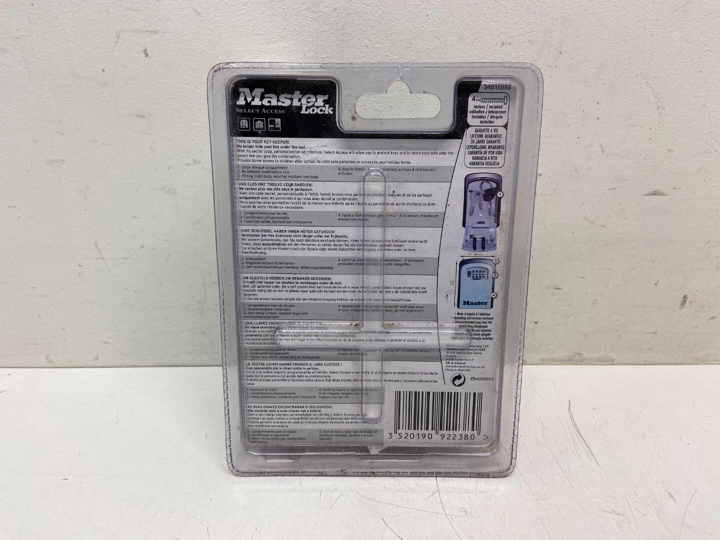 Master Lock Key Safe