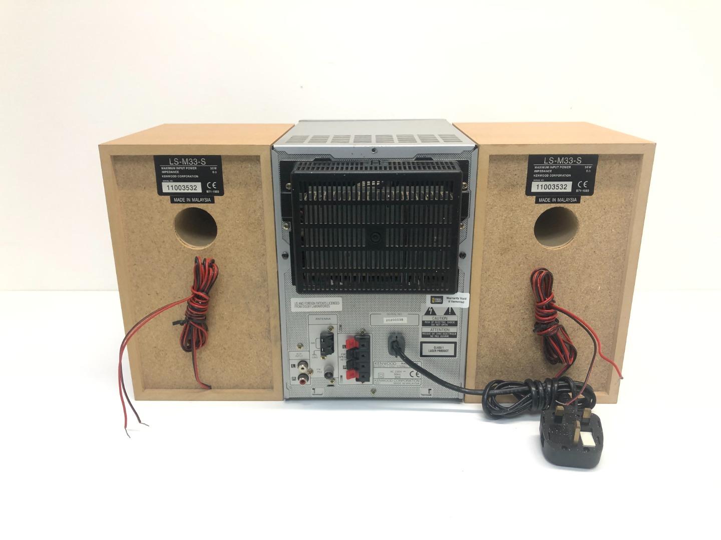 Kenwood RXD-M33MD Mini Disc Micro HiFi System