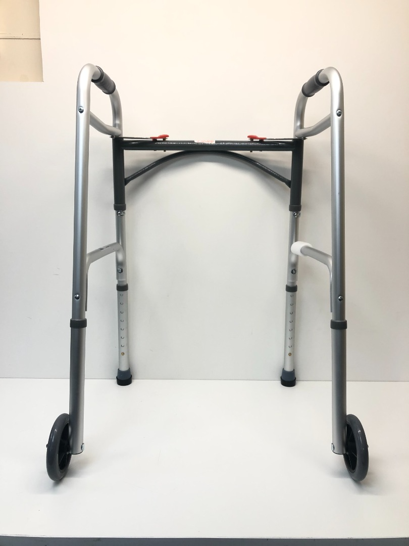 Drive Folding Aluminium Walking Frame with Wheels