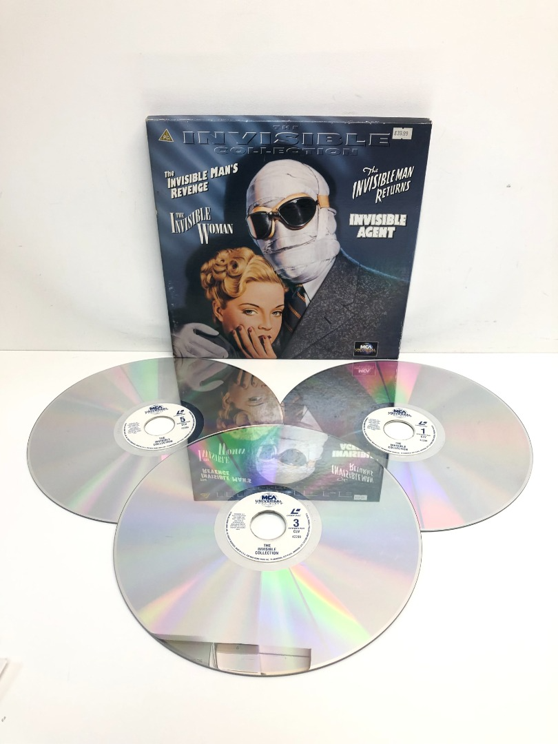 The Invisible Collection Laser Disc Box Set