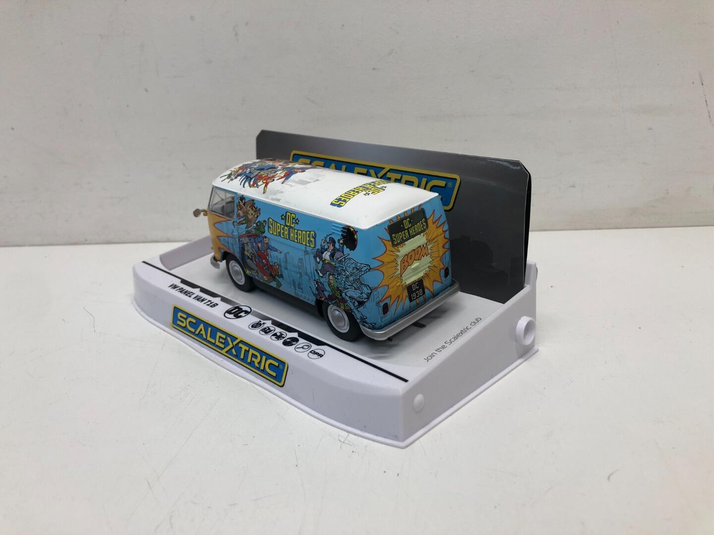 Scalextric VW Panel Van T1B with DC Super Heroes Livery