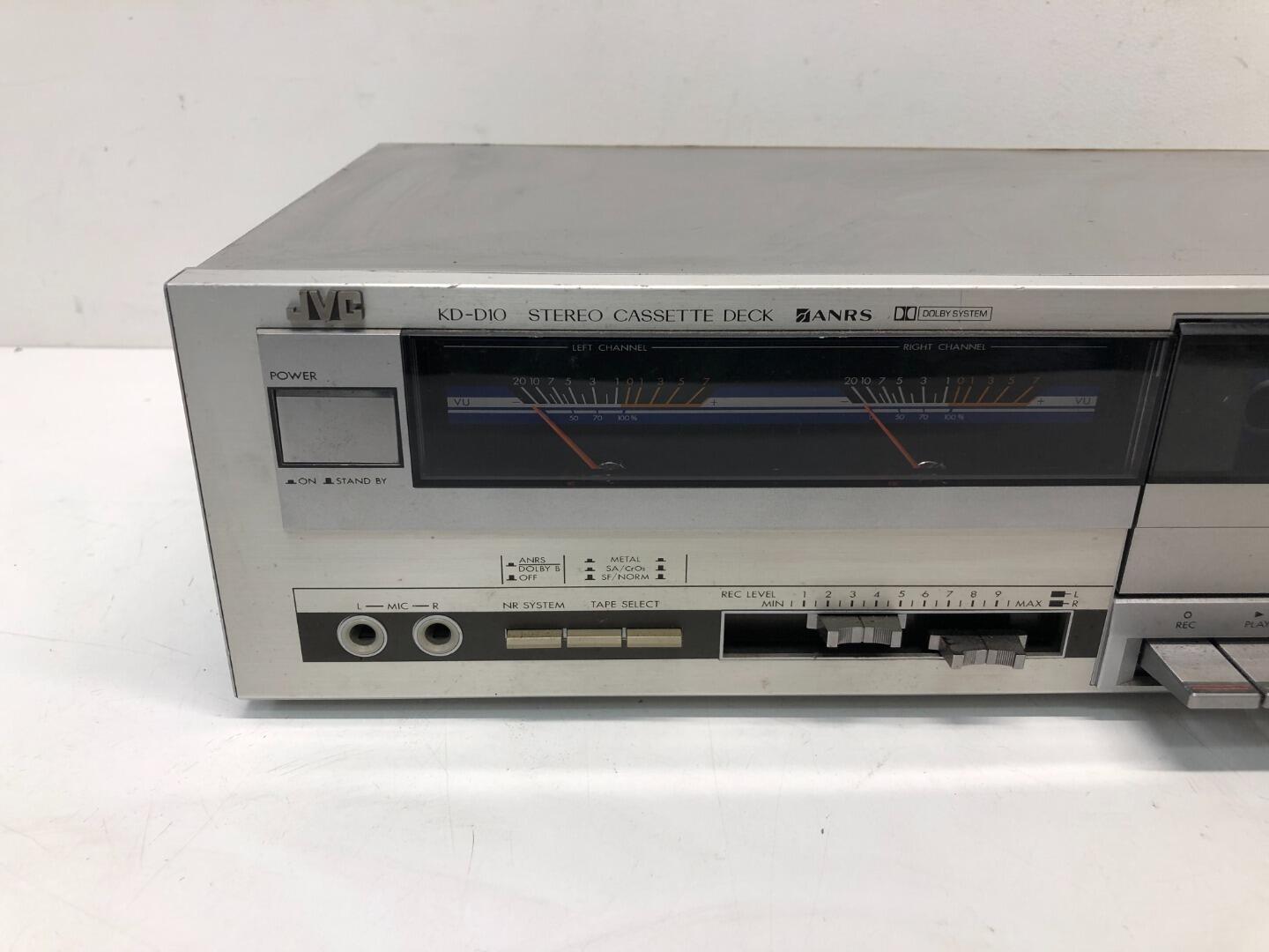 JVC KD-D10 Stereo Cassette Deck