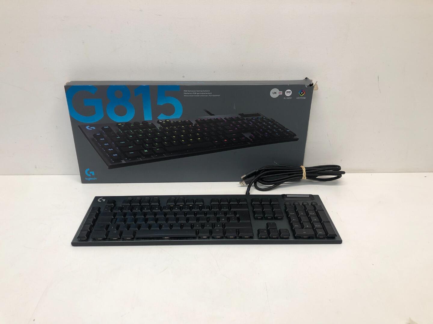 Logitech G815 RGB Mechanical Gaming Keyboard