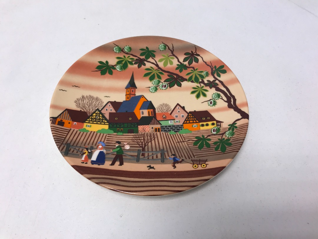 Poole Pottery Four Seasons Plates