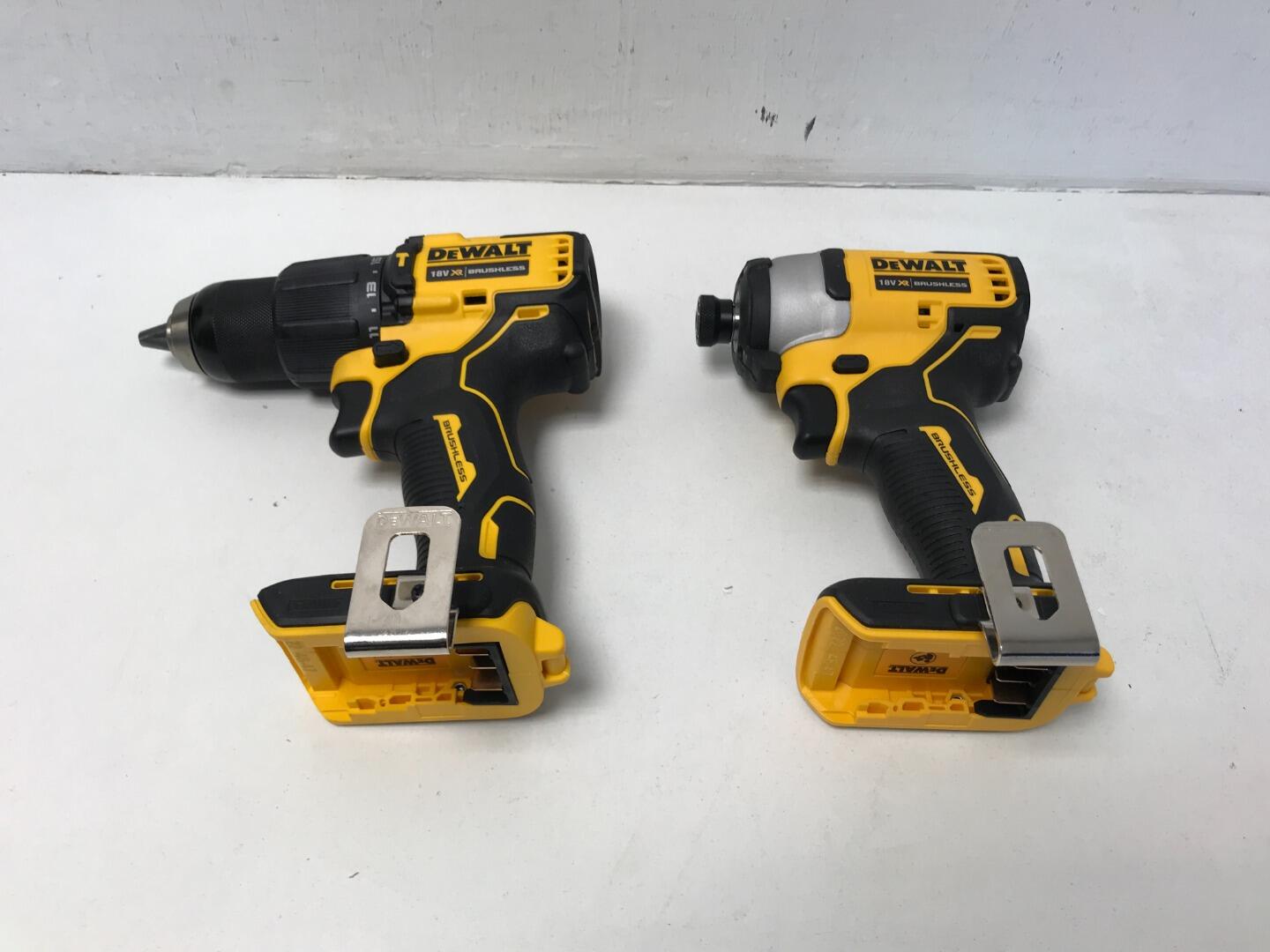 Dewalt DCK2062D2T 18V XR Combi Drill & Impact Driver Drill Set