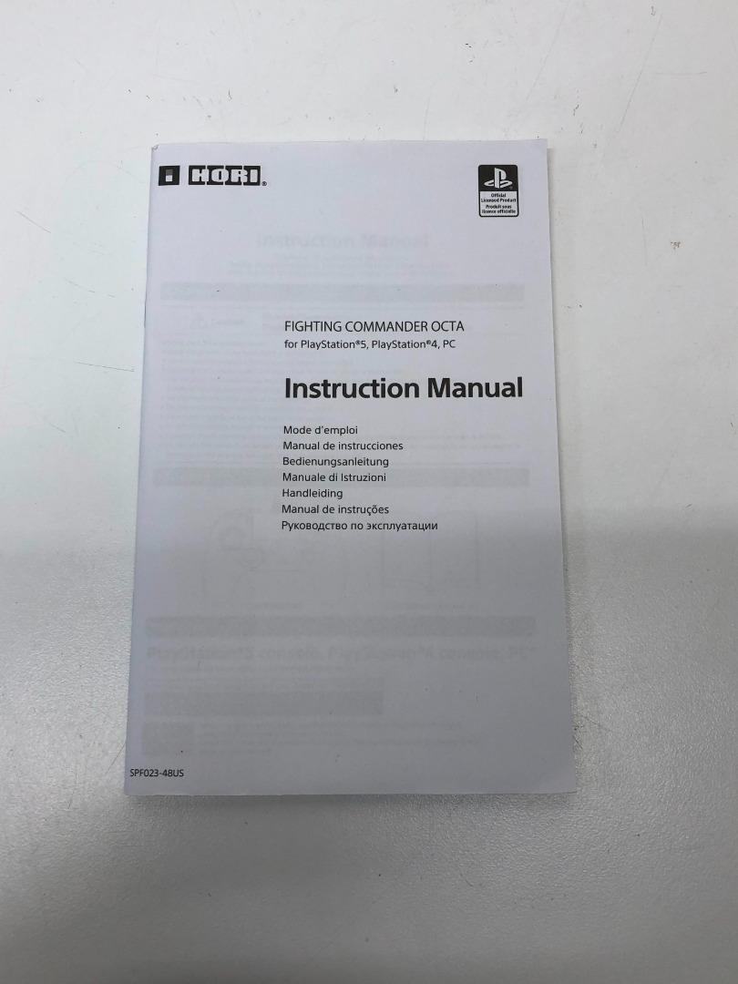 Hori (SPF-023U) PS5 PS4 Fighting Commander Controller