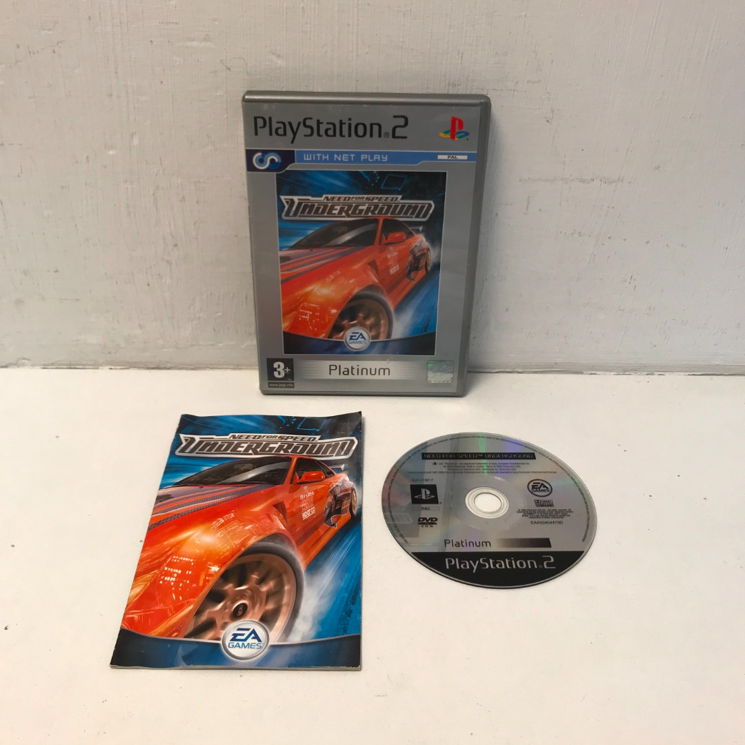 Need for Speed Underground 2 Platinum PS2 Game