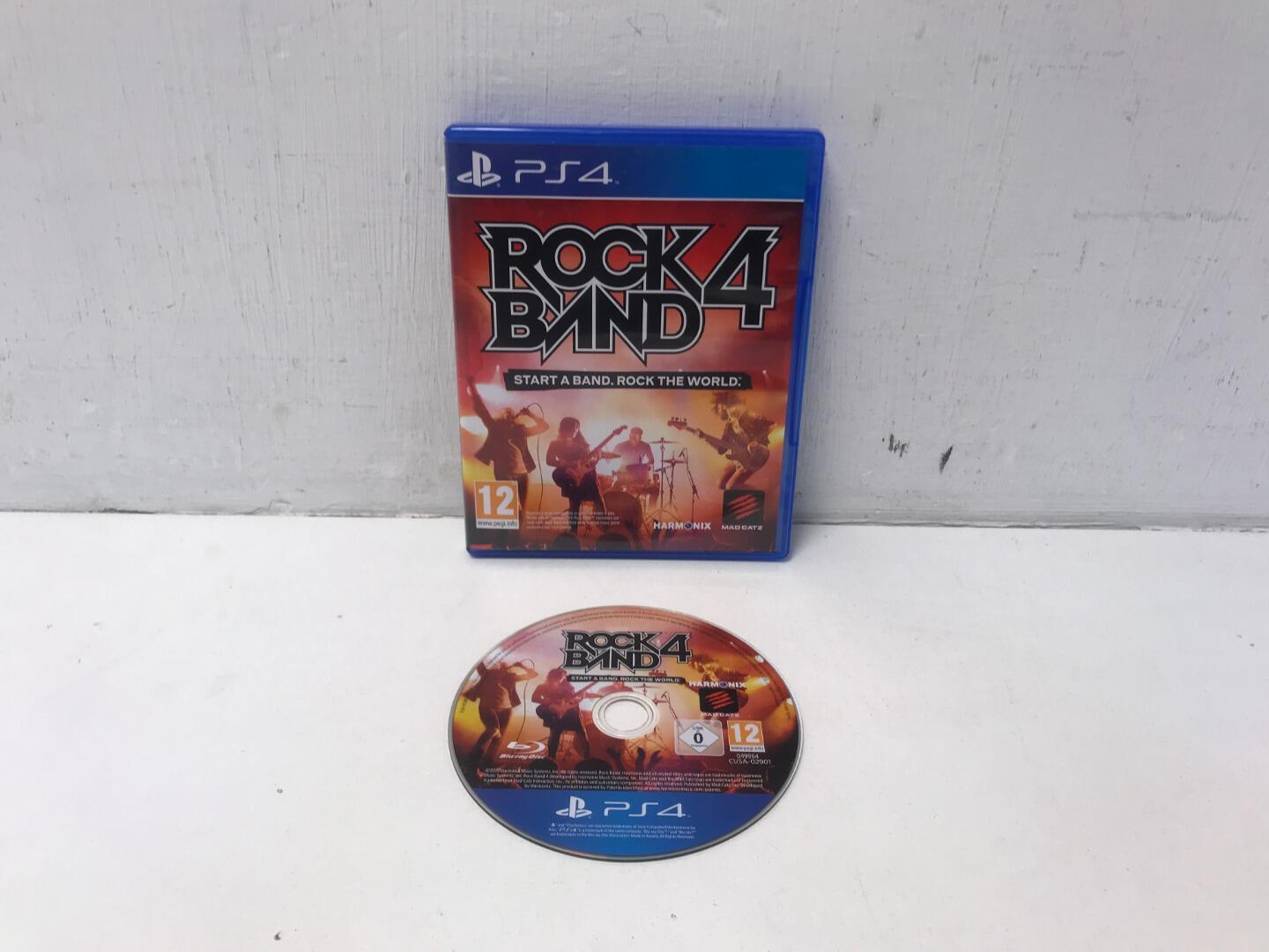 Rock Band 4 and Guitar PS4 Game