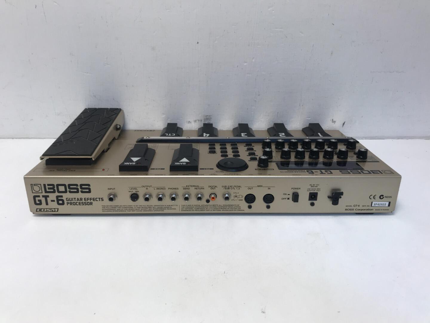 Boss GT-6 Guitar Effects Processor