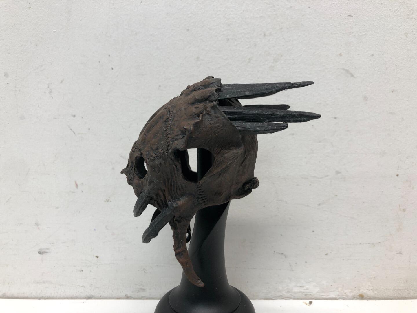 LOTR Orc Hide 1/4 Scale Helm by Sideshow Weta