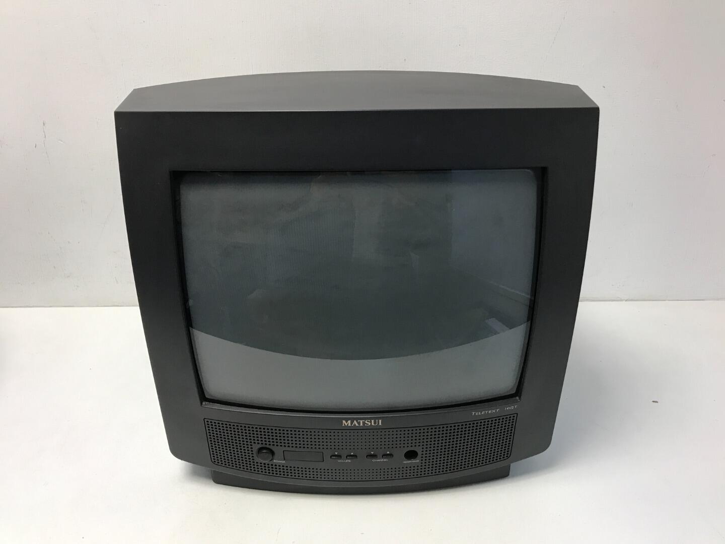 Matsui 14V2T Analogue 14'' CRT Portable TV (no remote)