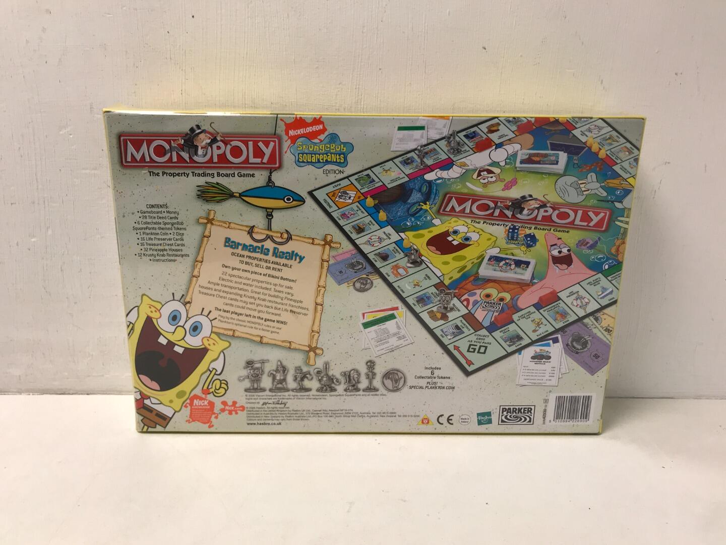 Hasbro Monopoly SpongeBob Squarepants Edition