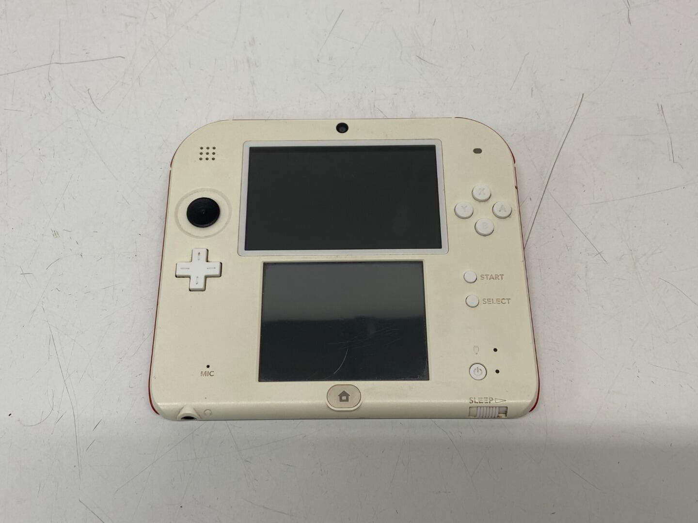 Nintendo 2DS Console - White & Red