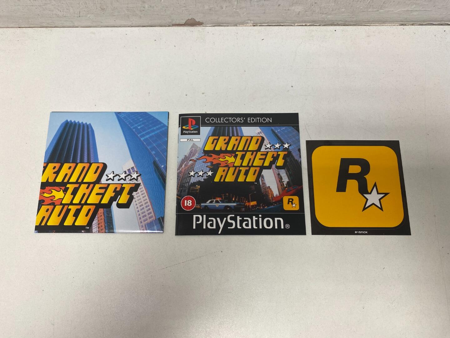 Grand Theft Auto Collector's Edition PS1 Game
