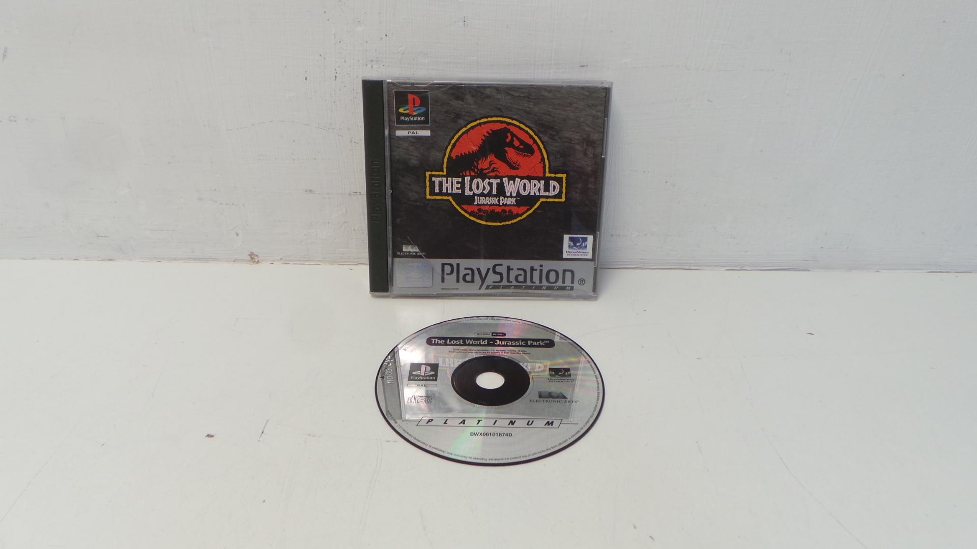 The Lost World Jurassic Park PS1 Game