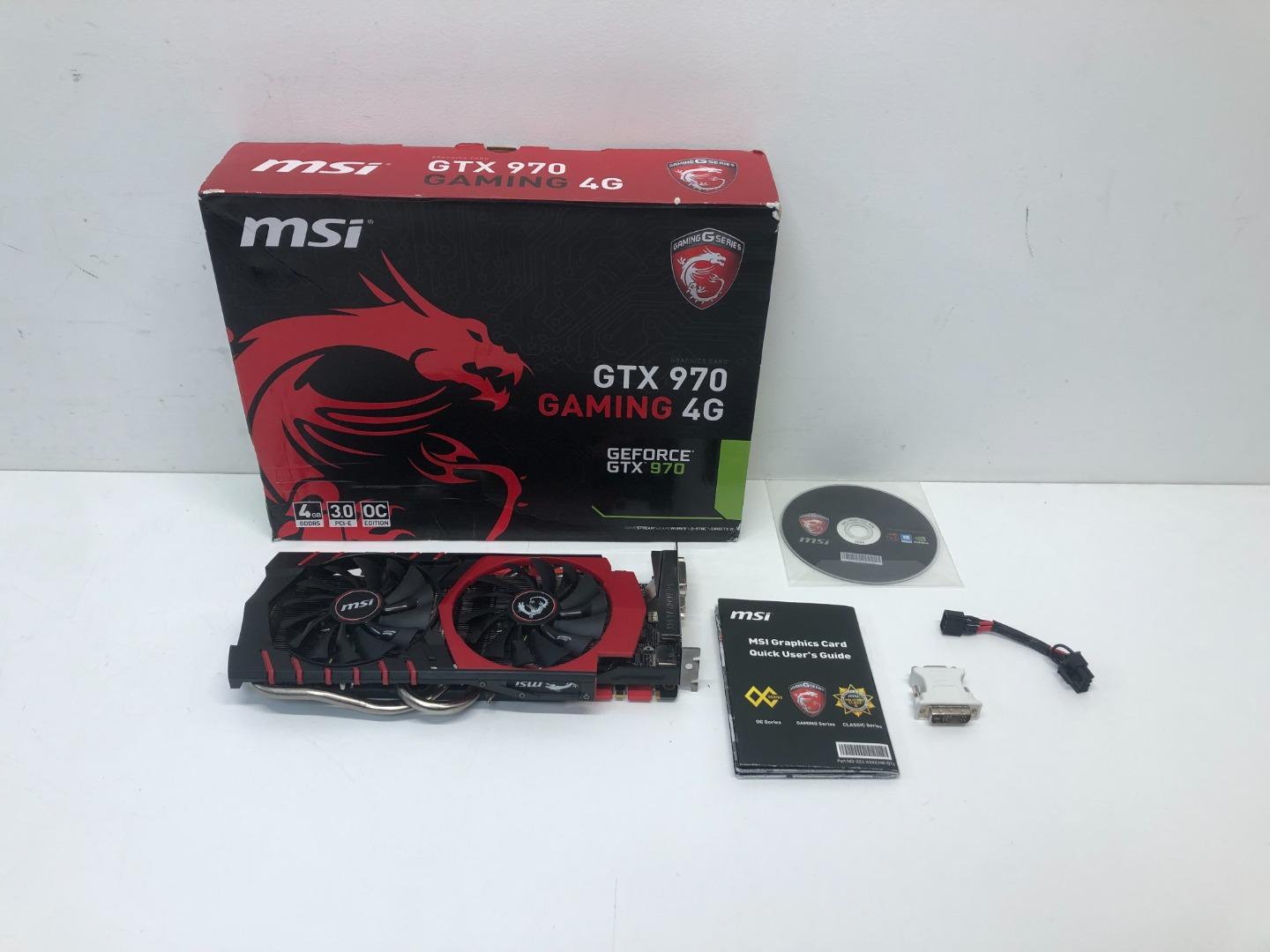 MSI NVIDIA GeForce GTX 970 Gaming 4G Graphics Card