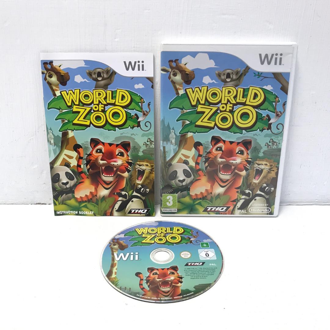 World of Zoo Nintendo Wii Game